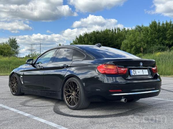 Melns BMW 420 2015 Daugavpils, ar dzinēja tilpumu 2.00 L un nobraukumu 223 tūkst. km par 15599 €, foto 5 vietnē AUTOMOTO.COM.LV