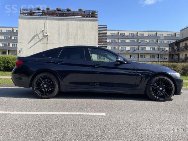 Black BMW 420 2016 in Riga, with an engine capacity of 2.00 L and mileage of 180 thousand km for 13900 €, photo 5 on AUTOMOTO.COM.LV