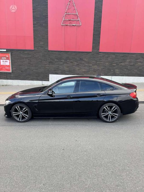 Melns BMW 420 2016 Viļņa, ar dzinēja tilpumu 2.00 L un nobraukumu 273 tūkst. km par 11500 €, foto 3 vietnē AUTOMOTO.COM.LV