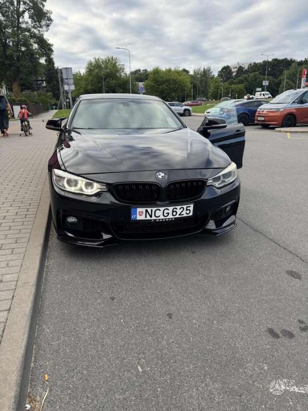 Melns BMW 420 2016 Viļņa, ar dzinēja tilpumu 2.00 L un nobraukumu 273 tūkst. km par 11500 €, foto 8 vietnē AUTOMOTO.COM.LV