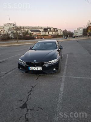 Black BMW 420 2017 in Riga, with an engine capacity of 2.00 L and mileage of 233 thousand km for 14300 €, photo 3 on AUTOMOTO.COM.LV
