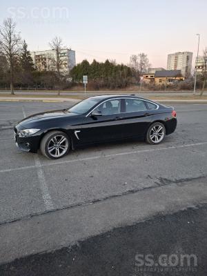 Black BMW 420 2017 in Riga, with an engine capacity of 2.00 L and mileage of 233 thousand km for 14300 €, photo 4 on AUTOMOTO.COM.LV