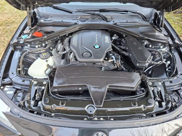Black BMW 420 2017 in Riga, with an engine capacity of 2.00 L and mileage of 233 thousand km for 14300 €, photo 7 on AUTOMOTO.COM.LV