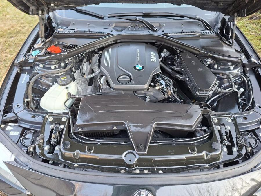 Black BMW 420 2017 in Riga, with an engine capacity of 2.00 L and mileage of 233 thousand km for 14300 €, photo 8 on AUTOMOTO.COM.LV