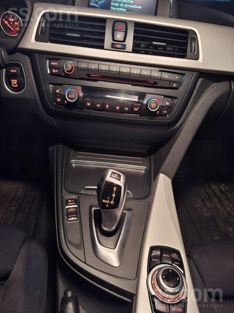 Black BMW 420 2017 in Riga, with an engine capacity of 2.00 L and mileage of 233 thousand km for 14300 €, photo 10 on AUTOMOTO.COM.LV