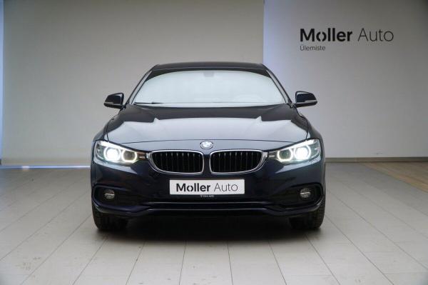 Black BMW 420 2018 in Peetri, with an engine capacity of 2.00 L and mileage of 79 thousand km for 24900 €, photo 2 on AUTOMOTO.COM.LV