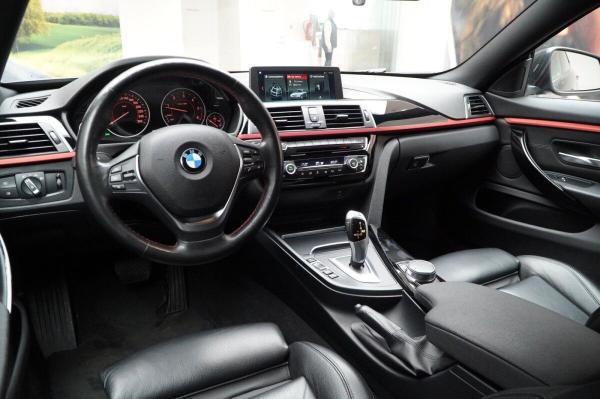 Black BMW 420 2018 in Peetri, with an engine capacity of 2.00 L and mileage of 79 thousand km for 24900 €, photo 10 on AUTOMOTO.COM.LV