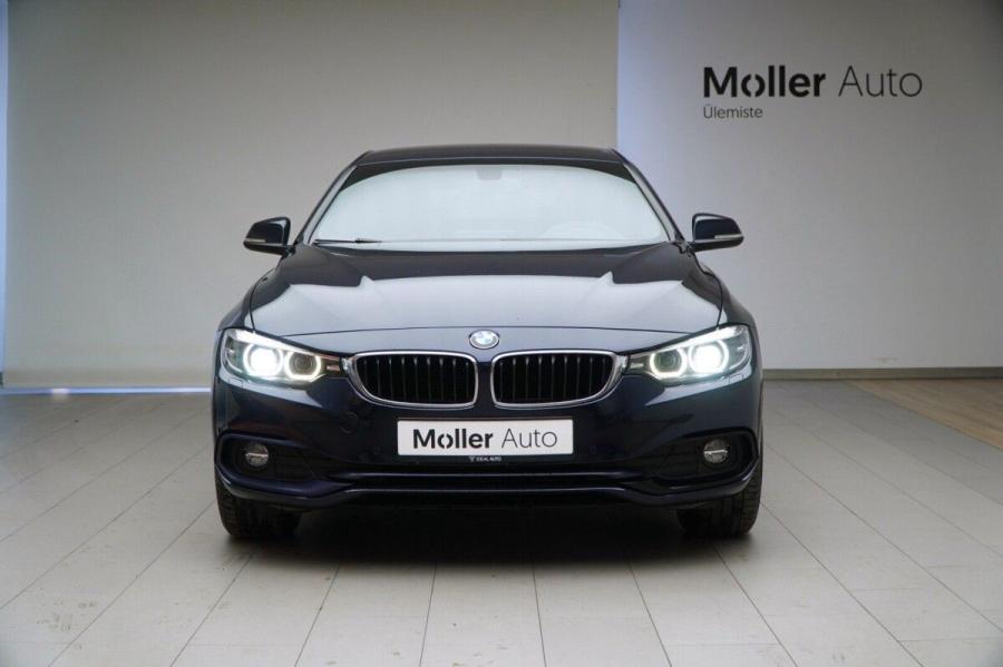 Black BMW 420 2018 in Peetri, with an engine capacity of 2.00 L and mileage of 79 thousand km for 24900 €, photo 3 on AUTOMOTO.COM.LV