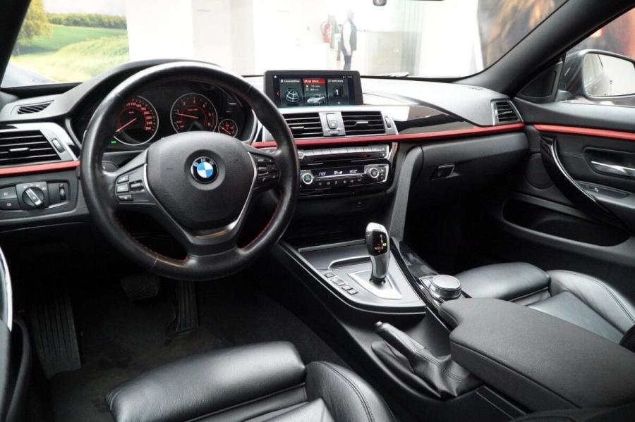 Black BMW 420 2018 in Peetri, with an engine capacity of 2.00 L and mileage of 79 thousand km for 24900 €, photo 11 on AUTOMOTO.COM.LV