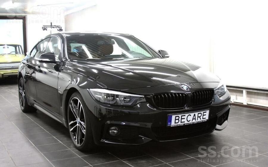 Melns BMW 420 2021 Ventspils, ar dzinēja tilpumu 2.00 L un nobraukumu 87 tūkst. km par 30000 €, foto 1 vietnē AUTOMOTO.COM.LV