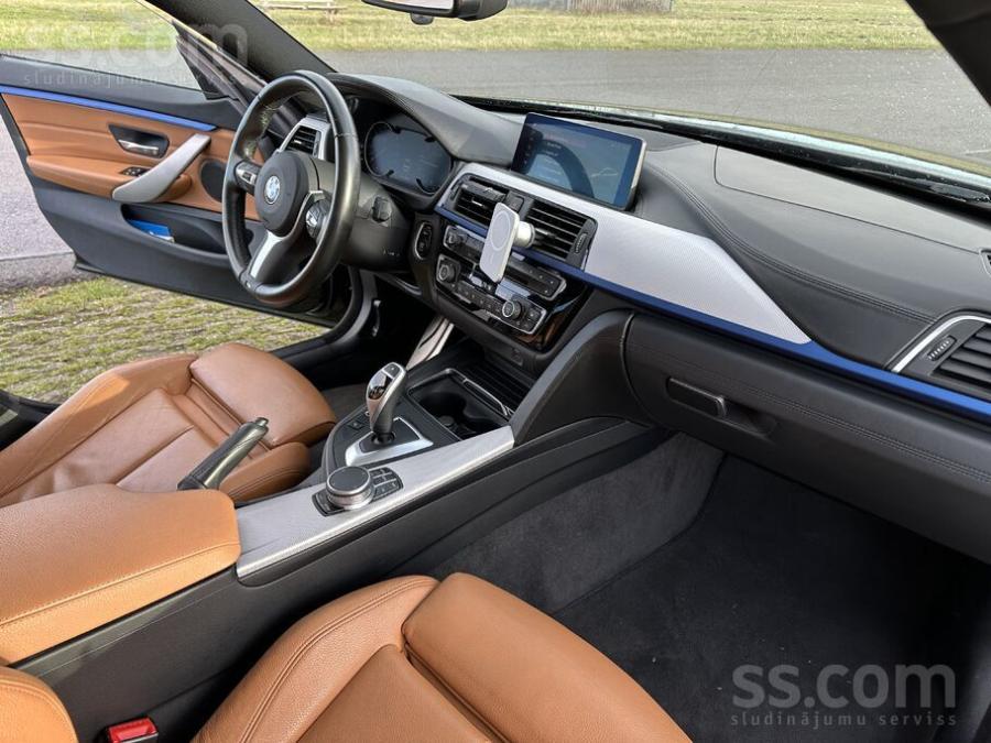 Melns BMW 420 2021 Ventspils, ar dzinēja tilpumu 2.00 L un nobraukumu 87 tūkst. km par 30000 €, foto 15 vietnē AUTOMOTO.COM.LV
