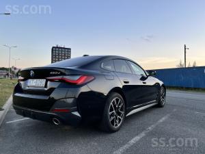 Black BMW 420 2023 in Riga, with an engine capacity of 2.00 L and mileage of 42 thousand km for 39950 €, photo 8 on AUTOMOTO.COM.LV