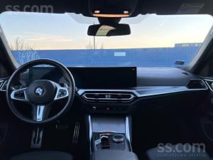 Black BMW 420 2023 in Riga, with an engine capacity of 2.00 L and mileage of 42 thousand km for 39950 €, photo 11 on AUTOMOTO.COM.LV