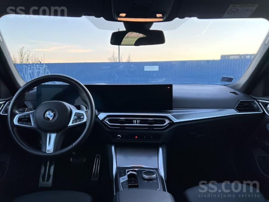 Black BMW 420 2023 in Riga, with an engine capacity of 2.00 L and mileage of 42 thousand km for 39950 €, photo 11 on AUTOMOTO.COM.LV