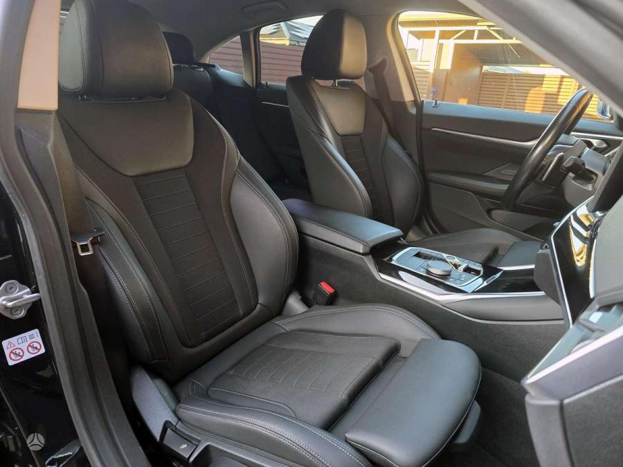 Melns BMW 420 2023 Kauņa, ar dzinēja tilpumu 2.00 L un nobraukumu 135 tūkst. km par 29990 €, foto 14 vietnē AUTOMOTO.COM.LV