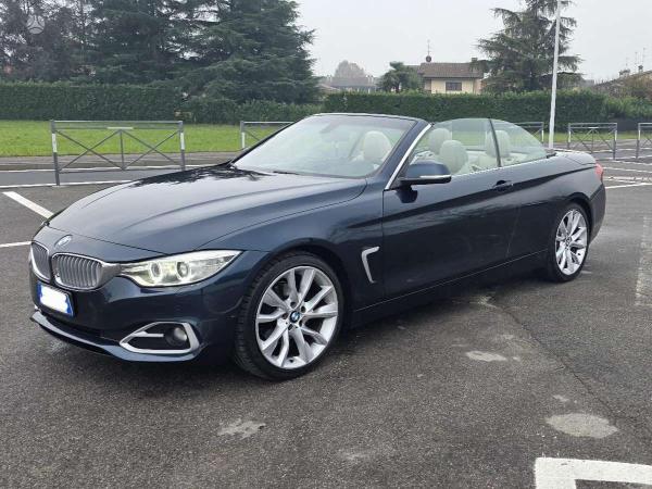 Blue BMW 420 2014 in Kaunas, with an engine capacity of 2.00 L and mileage of 243 thousand km for 13950 €, photo 1 on AUTOMOTO.COM.LV
