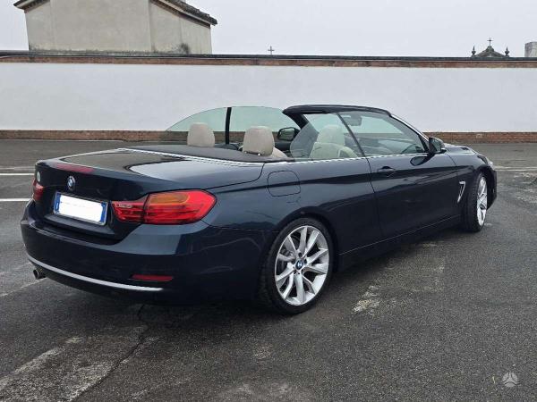 Blue BMW 420 2014 in Kaunas, with an engine capacity of 2.00 L and mileage of 243 thousand km for 13950 €, photo 4 on AUTOMOTO.COM.LV