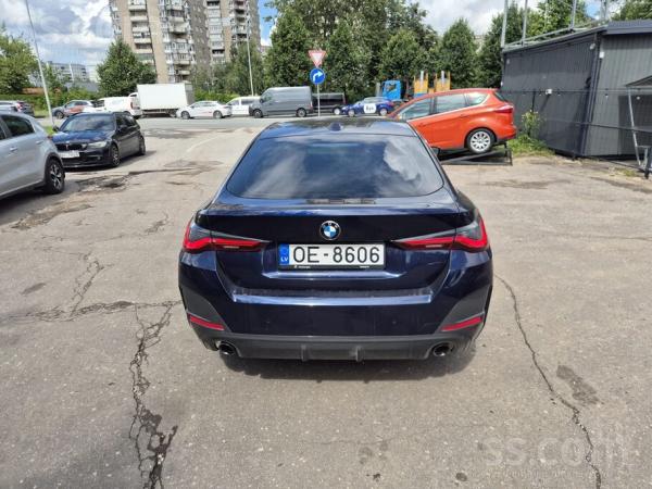 Синий БМВ 420 2021 в Рига, объемом двигателя 2.00 л и пробегом 145 тыс. км за 29990 €, фото 7 на AUTOMOTO.COM.LV