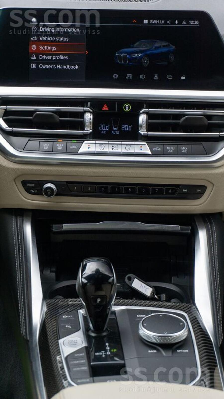 Zils BMW 420 2021 Rīga, ar dzinēja tilpumu 2.00 L un nobraukumu 145 tūkst. km par 29990 €, foto 14 vietnē AUTOMOTO.COM.LV