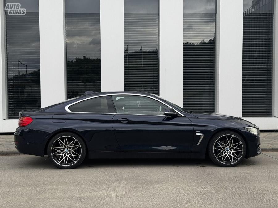 Blue BMW 420 2013 in Vilnius, with an engine capacity of 2.00 L and mileage of 34 thousand km for 11500 €, photo 3 on AUTOMOTO.COM.LV