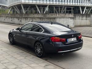 Blue BMW 420 2013 in Vilnius, with an engine capacity of 2.00 L and mileage of 34 thousand km for 11500 €, photo 6 on AUTOMOTO.COM.LV