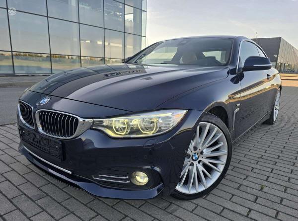 Blue BMW 420 2013 in Panevezys, with an engine capacity of 2.00 L and mileage of 272 thousand km for 8299 €, photo 1 on AUTOMOTO.COM.LV