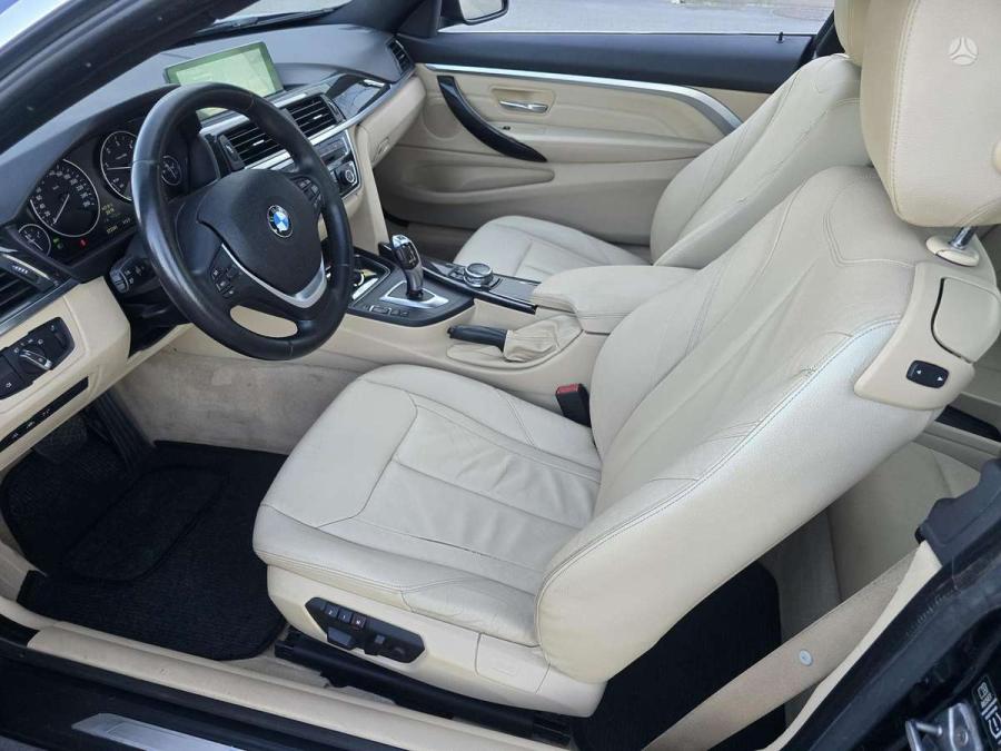 Zils BMW 420 2013 Panevēža, ar dzinēja tilpumu 2.00 L un nobraukumu 272 tūkst. km par 8299 €, foto 19 vietnē AUTOMOTO.COM.LV
