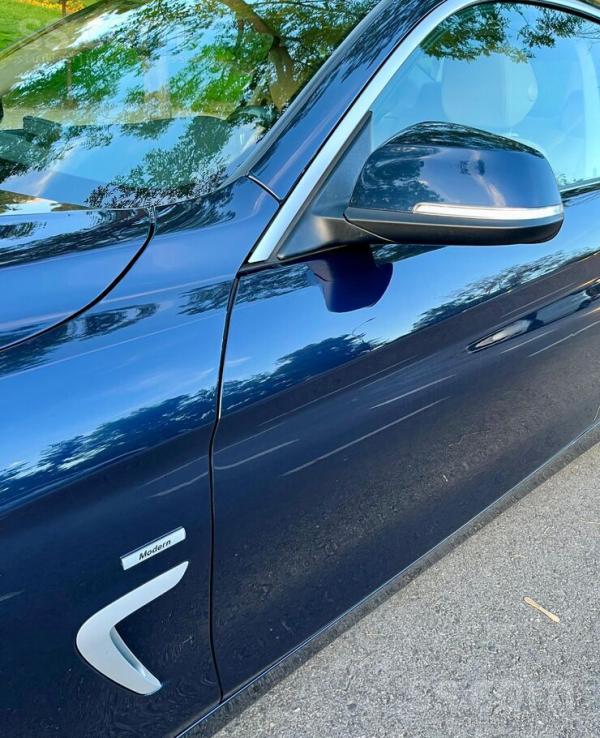 Blue BMW 420 2015 in Riga, with an engine capacity of 2.00 L and mileage of 215 thousand km for 14495 €, photo 4 on AUTOMOTO.COM.LV