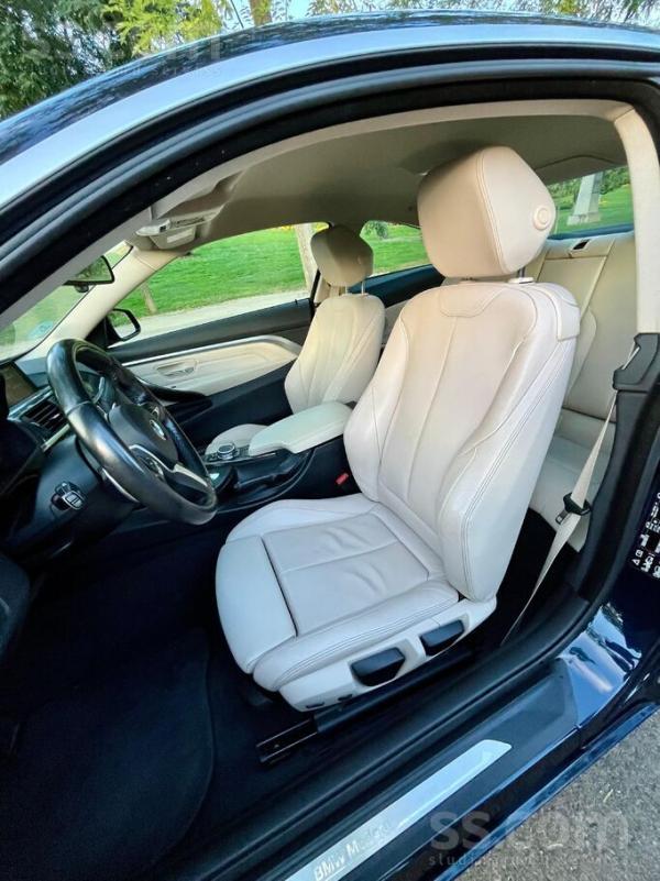 Blue BMW 420 2015 in Riga, with an engine capacity of 2.00 L and mileage of 215 thousand km for 14495 €, photo 10 on AUTOMOTO.COM.LV