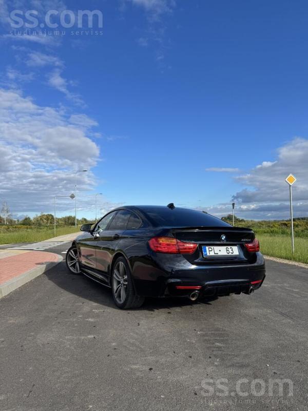 Blue BMW 420 2015 in Bauska, with an engine capacity of 2.00 L and mileage of 0 thousand km for 15000 €, photo 5 on AUTOMOTO.COM.LV