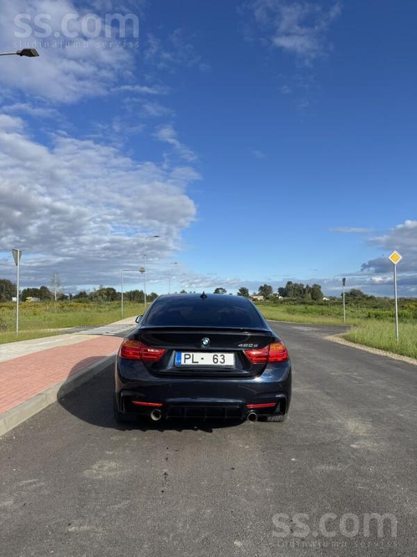 Blue BMW 420 2015 in Bauska, with an engine capacity of 2.00 L and mileage of 0 thousand km for 15000 €, photo 6 on AUTOMOTO.COM.LV
