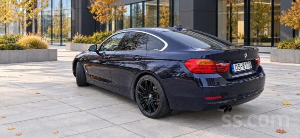 Zils BMW 420 2015 Jelgava, ar dzinēja tilpumu 2.00 L un nobraukumu 322 tūkst. km par 12800 €, foto 5 vietnē AUTOMOTO.COM.LV