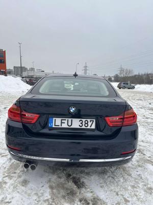 Blue BMW 420 2016 in Vilnius, with an engine capacity of 2.00 L and mileage of 272 thousand km for 13000 €, photo 7 on AUTOMOTO.COM.LV
