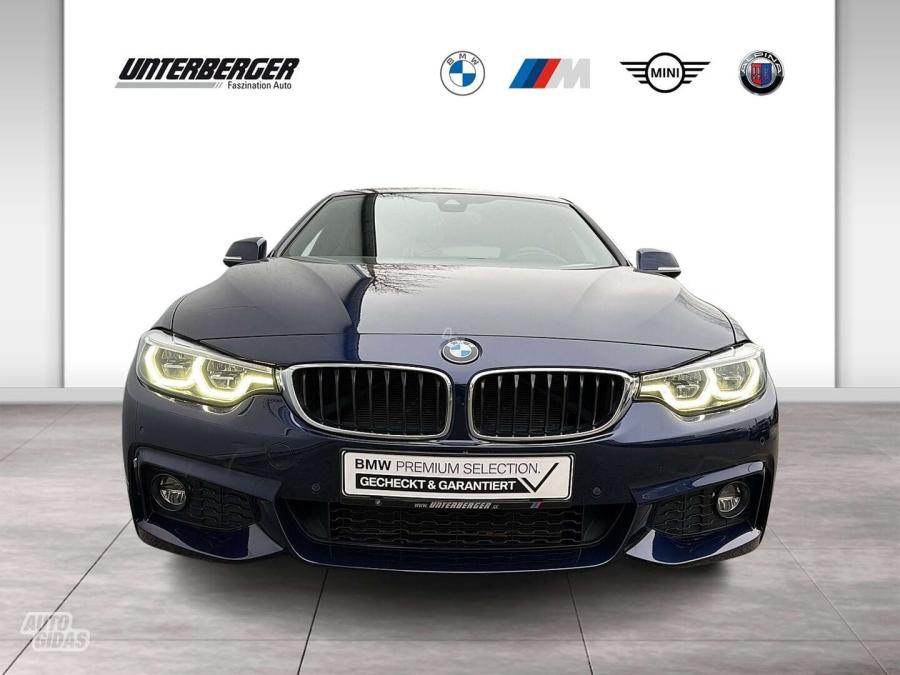 Blue BMW 420 2017 in Kaunas, with an engine capacity of 2.00 L and mileage of 67 thousand km for 28914 €, photo 2 on AUTOMOTO.COM.LV