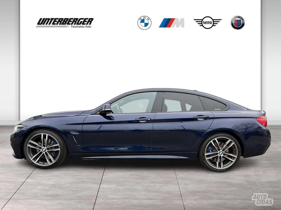 Blue BMW 420 2017 in Kaunas, with an engine capacity of 2.00 L and mileage of 67 thousand km for 28914 €, photo 3 on AUTOMOTO.COM.LV
