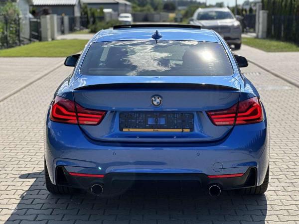 Blue BMW 420 2017 in Kaunas, with an engine capacity of 2.00 L and mileage of 135 thousand km for 18900 €, photo 4 on AUTOMOTO.COM.LV