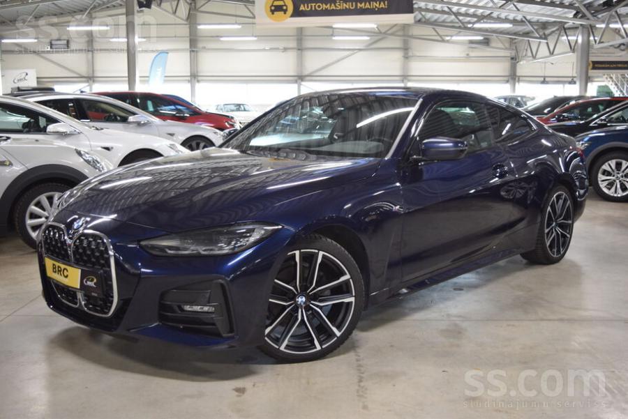 Zils BMW 420 2020 Rīga, ar dzinēja tilpumu 2.00 L un nobraukumu 91 tūkst. km par 37800 €, foto 1 vietnē AUTOMOTO.COM.LV