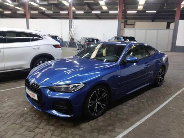 Blue BMW 420 2023 in Tukums, with an engine capacity of 2.00 L and mileage of 58 thousand km for 37500 €, photo 1 on AUTOMOTO.COM.LV