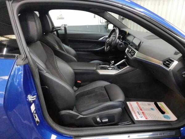 Blue BMW 420 2023 in Tukums, with an engine capacity of 2.00 L and mileage of 58 thousand km for 37500 €, photo 3 on AUTOMOTO.COM.LV