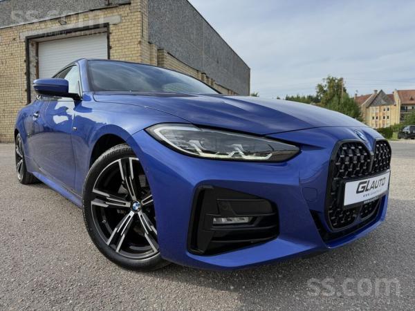 Blue BMW 420 2023 in Tukums, with an engine capacity of 2.00 L and mileage of 60 thousand km for 39500 €, photo 2 on AUTOMOTO.COM.LV
