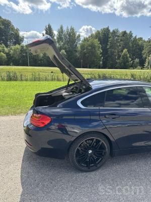 Zils BMW 420 2015 Jelgava, ar dzinēja tilpumu 2.00 L un nobraukumu 318 tūkst. km par 15700 €, foto 9 vietnē AUTOMOTO.COM.LV
