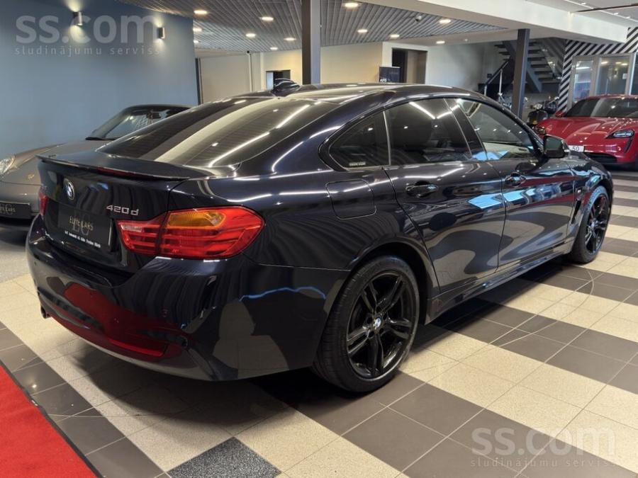 Zils BMW 420 2016 Rīga, ar dzinēja tilpumu 2.00 L un nobraukumu 279 tūkst. km par 15990 €, foto 4 vietnē AUTOMOTO.COM.LV