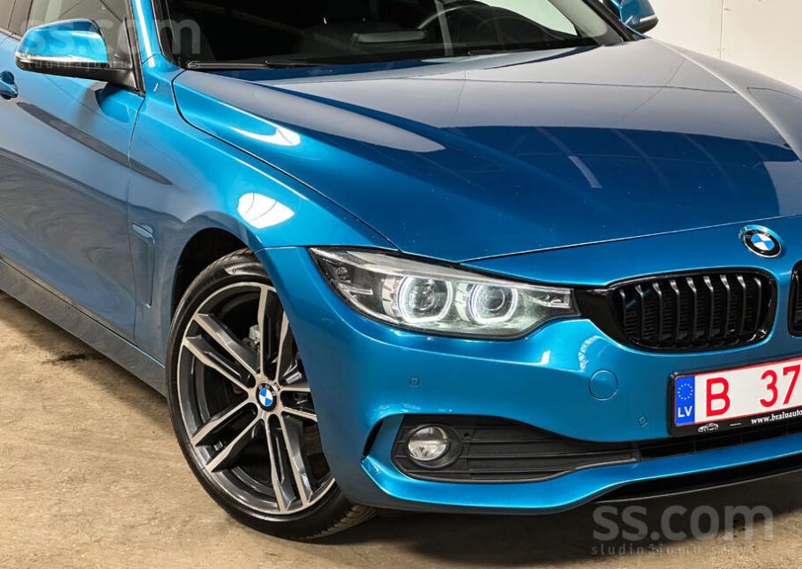 Zils BMW 420 2017 Jūrmala, ar dzinēja tilpumu 2.00 L un nobraukumu 314 tūkst. km par 14990 €, foto 5 vietnē AUTOMOTO.COM.LV