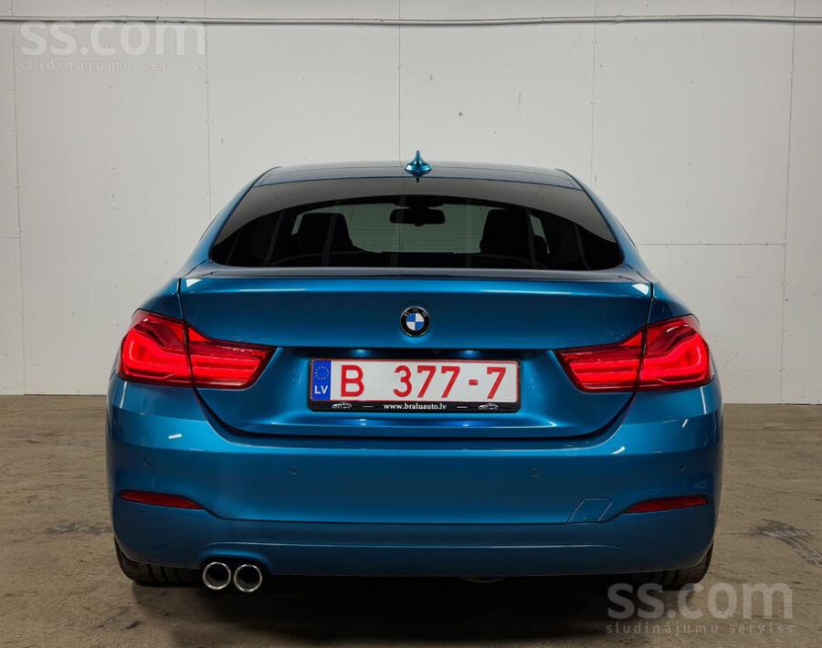Zils BMW 420 2017 Jūrmala, ar dzinēja tilpumu 2.00 L un nobraukumu 314 tūkst. km par 14990 €, foto 14 vietnē AUTOMOTO.COM.LV