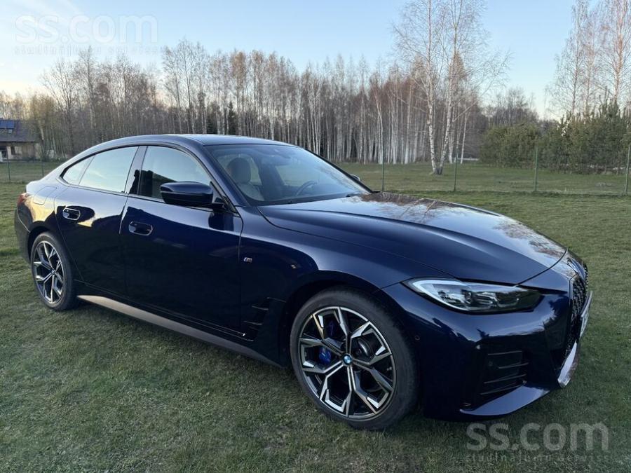 Blue BMW 420 2021 in Riga, with an engine capacity of 2.00 L and mileage of 144 thousand km for 29950 €, photo 3 on AUTOMOTO.COM.LV