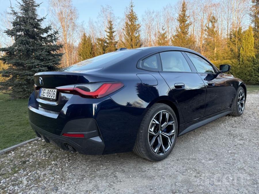 Blue BMW 420 2021 in Riga, with an engine capacity of 2.00 L and mileage of 144 thousand km for 29950 €, photo 8 on AUTOMOTO.COM.LV