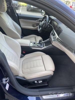 Blue BMW 420 2021 in Riga, with an engine capacity of 2.00 L and mileage of 144 thousand km for 29950 €, photo 11 on AUTOMOTO.COM.LV