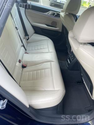 Blue BMW 420 2021 in Riga, with an engine capacity of 2.00 L and mileage of 144 thousand km for 29950 €, photo 13 on AUTOMOTO.COM.LV