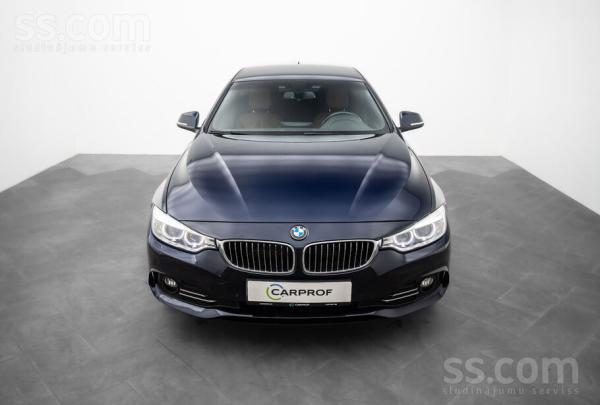 Blue BMW 420 2015 in Riga, with an engine capacity of 2.00 L and mileage of 165 thousand km for 16999 €, photo 2 on AUTOMOTO.COM.LV