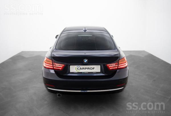 Blue BMW 420 2015 in Riga, with an engine capacity of 2.00 L and mileage of 165 thousand km for 16999 €, photo 5 on AUTOMOTO.COM.LV